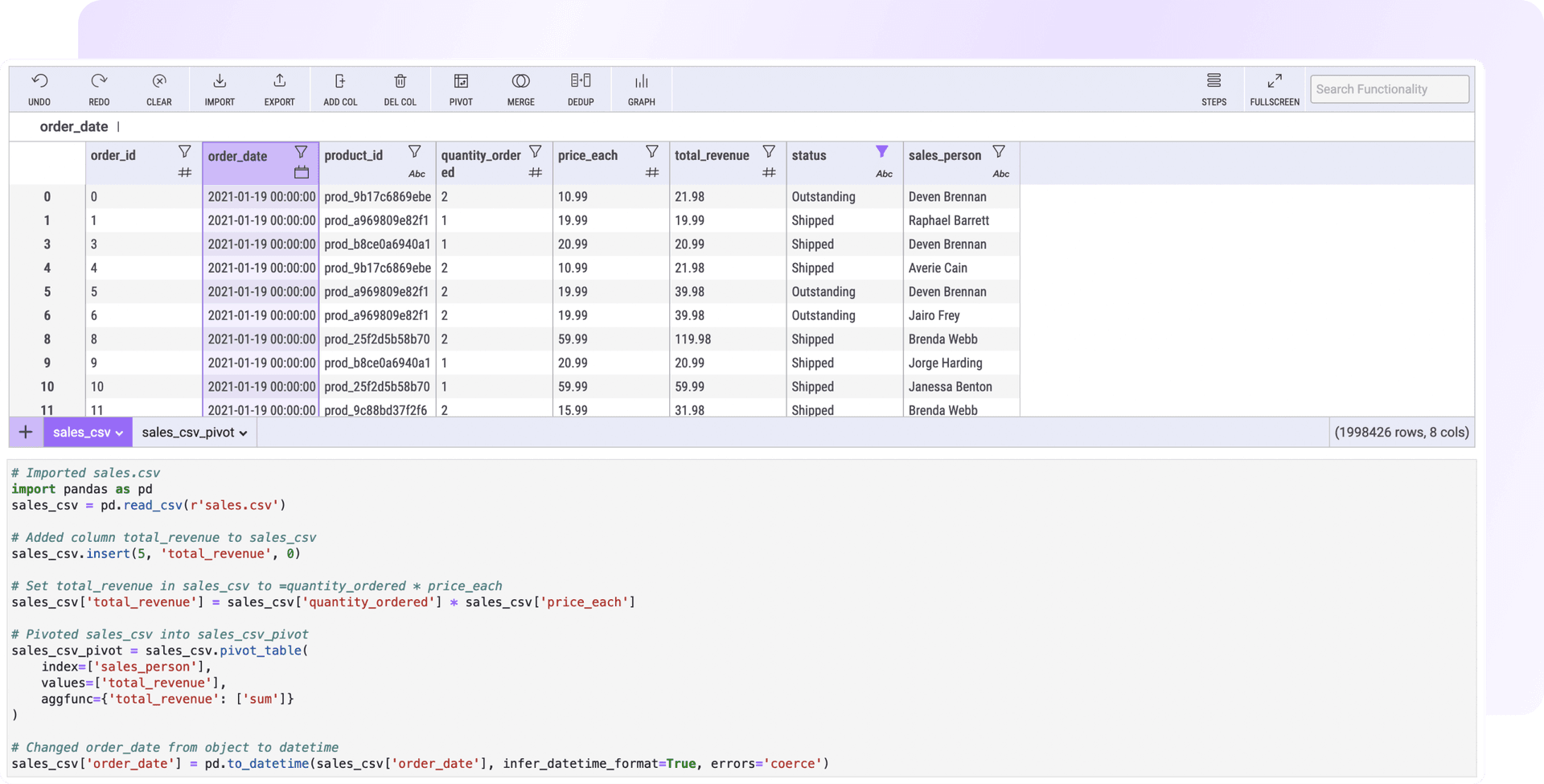 Best Python Spreadsheet Automation & Code Generation | Mito