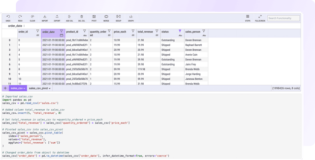 Best Python Spreadsheet Automation & Code Generation | Mito