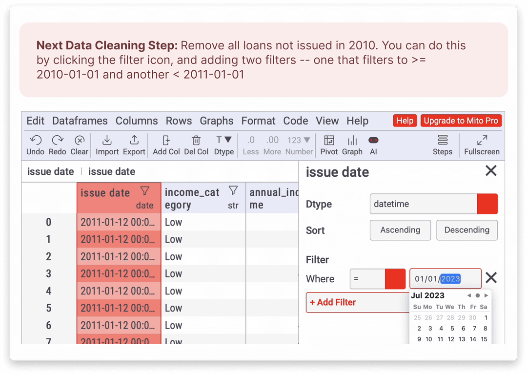 Deploy the Mitosheet as a Data App in Streamlit | Mito