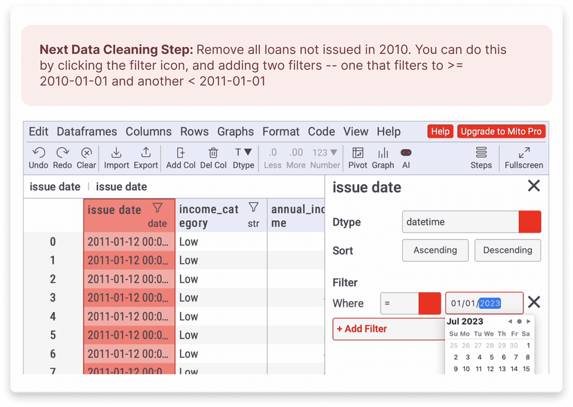 Deploy the Mitosheet as a Data App in Streamlit | Mito